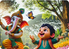 Lord Ganesh - Chief officer of the gods